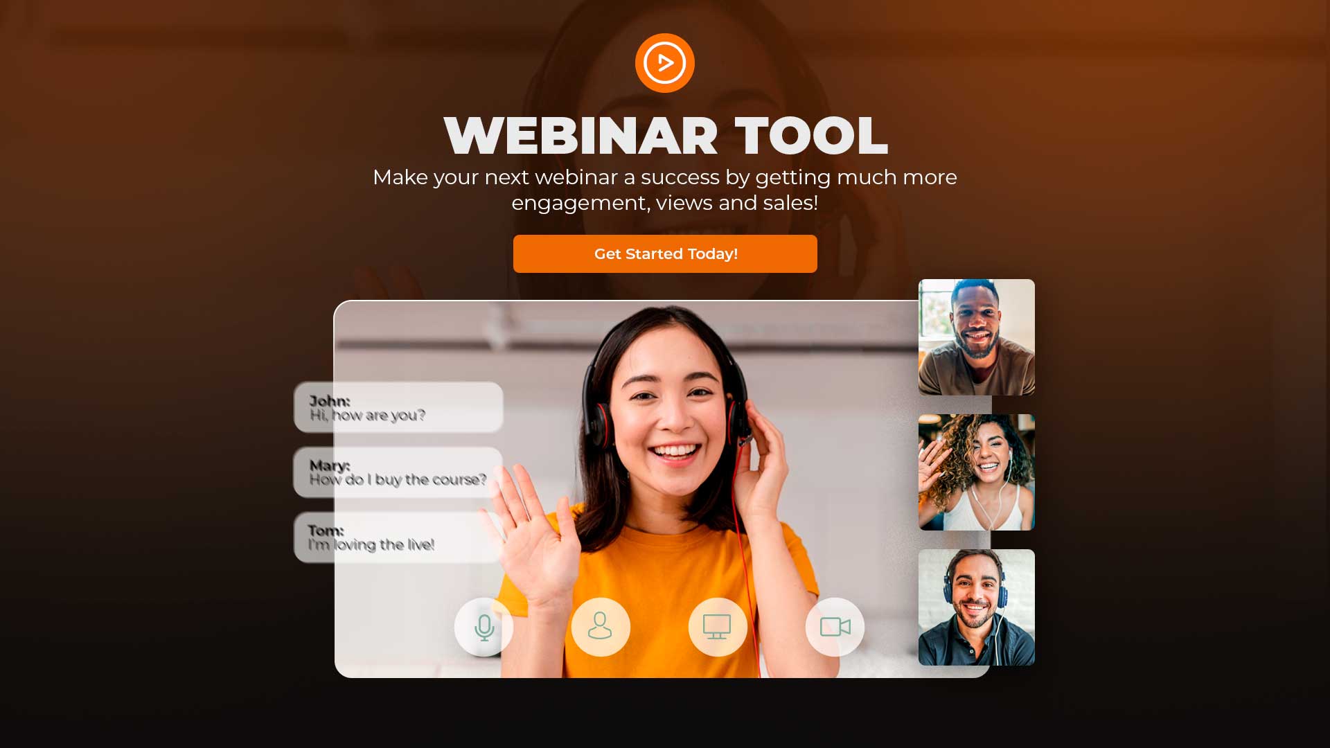 Webinar Tool | Our tools - Builderall